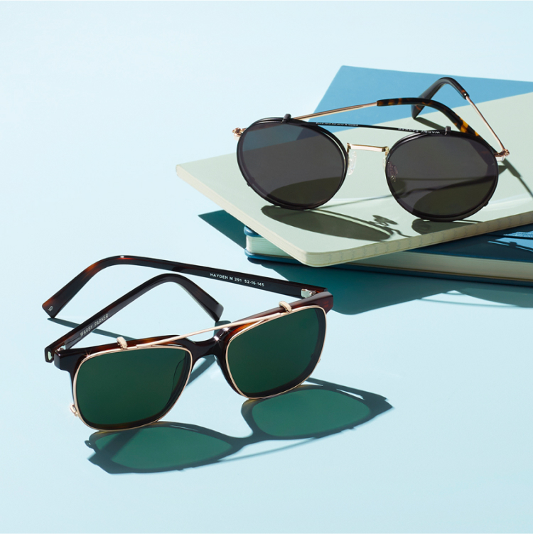 Clip-On Sunglasses & Compatible Eyeglasses | Warby Parker